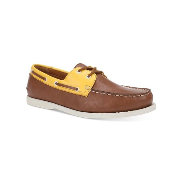 Club Room | Shoes | Club Room Mens Boat Shoes Tan Yellow | Poshmark